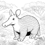 Aardvark Coloring pages 34 - Coloring Pages Gem
