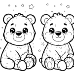 Bear Coloring Pages 20 - Coloring Pages Gem