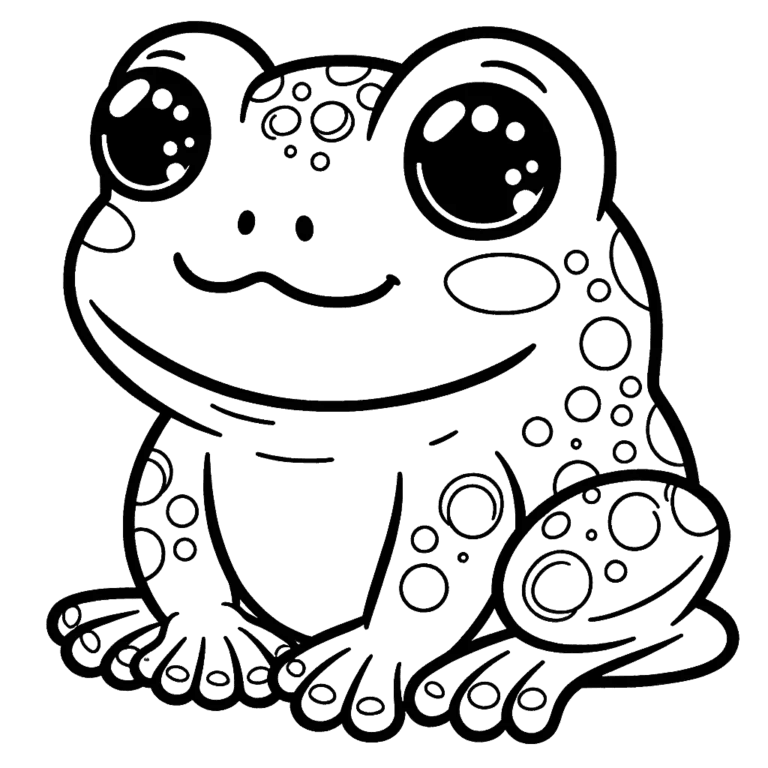 Bullfrog Coloring Pages 25 | Coloring Pages Gem