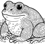 Bullfrog Coloring Pages 31 - Coloring Pages Gem