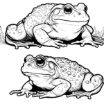 Bullfrog Coloring Pages 33 - Coloring Pages Gem