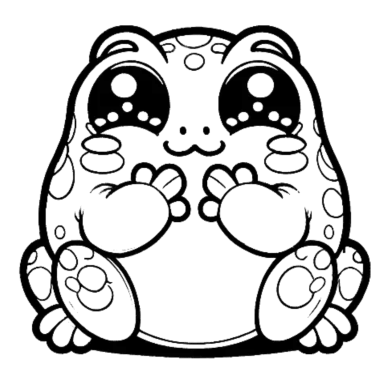 Bullfrog Coloring Pages 25 | Coloring Pages Gem