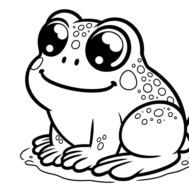 Bullfrog Coloring Pages - Coloring Pages Gem