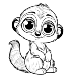 Meerkat Coloring Pages 20 - Coloring Pages Gem