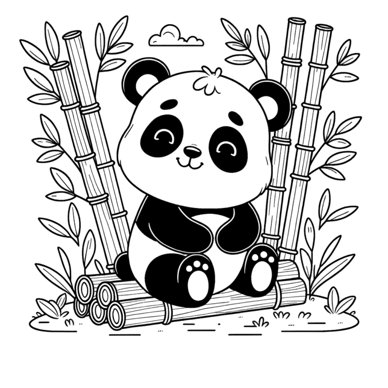 Panda Coloring Pages | Coloring Pages Gem