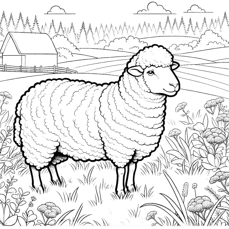 Sheep Coloring Pages 30 Coloring Pages Gem