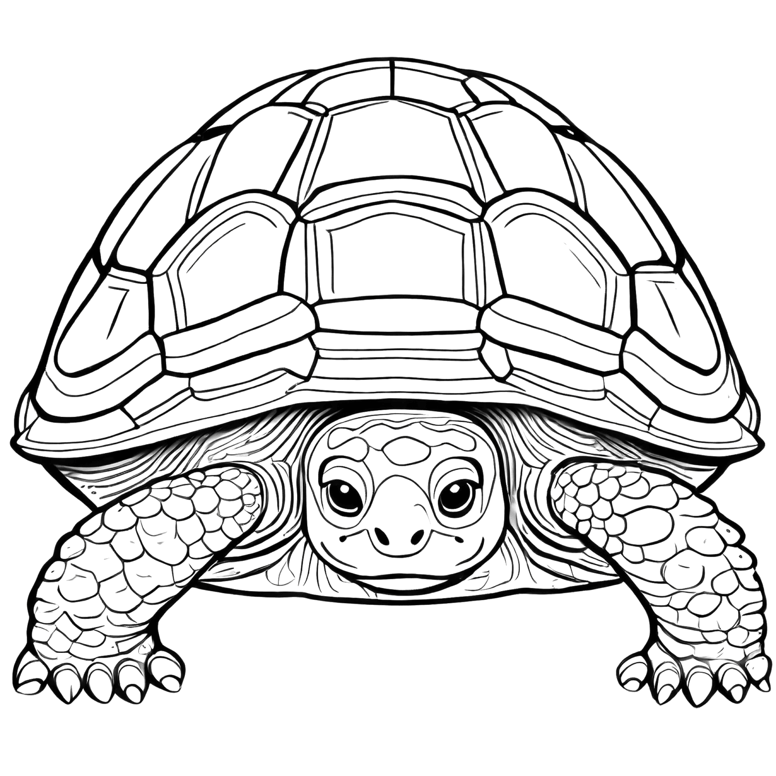 Tortoise Coloring Pages 32 - Coloring Pages Gem