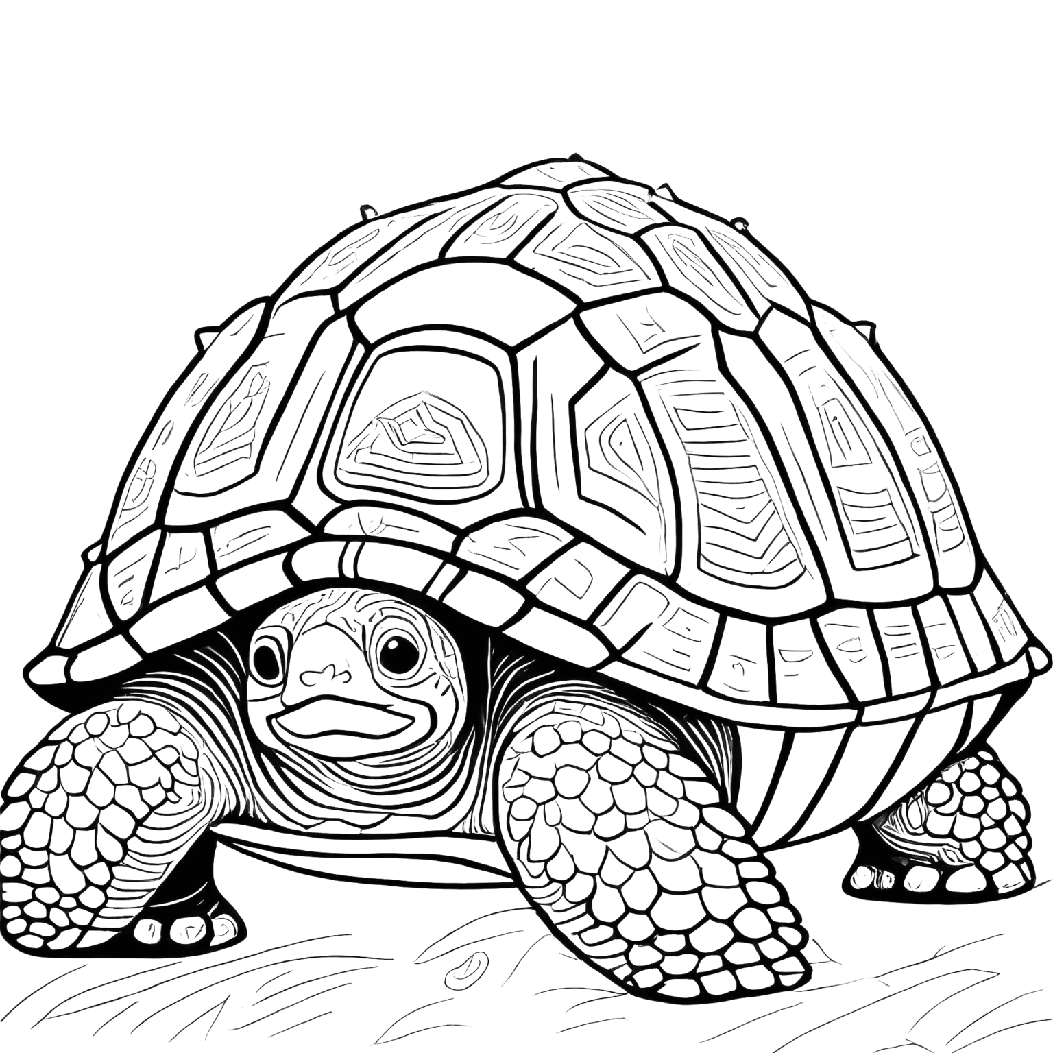 Tortoise Coloring Pages 41 - Coloring Pages Gem
