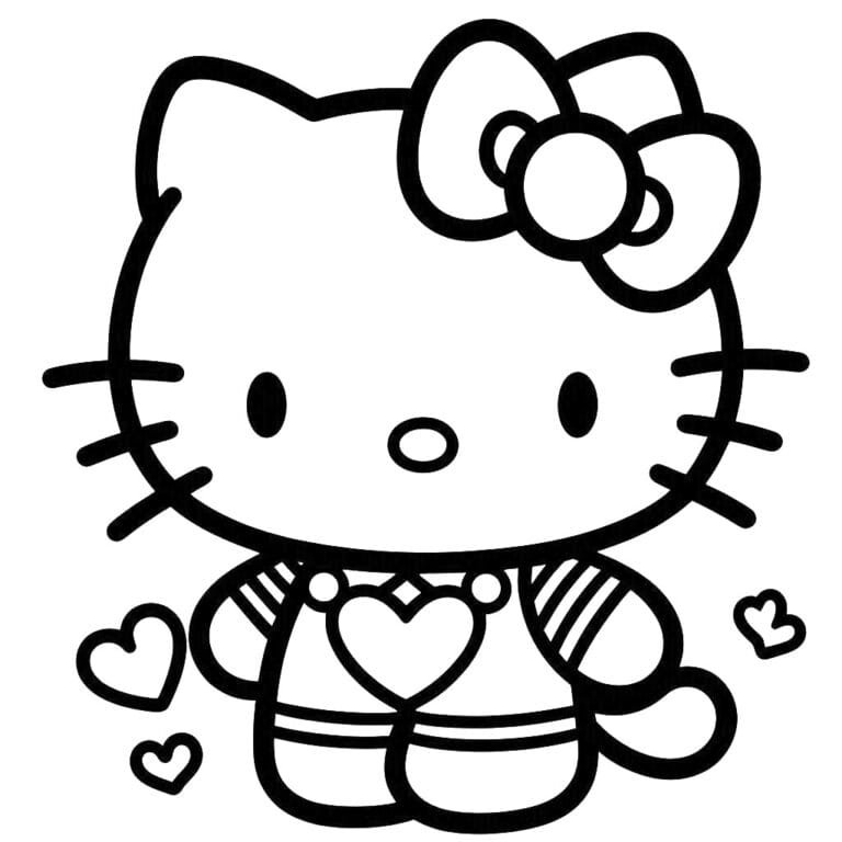 Hello Kitty Coloring Pages 11 Coloring Pages Gem